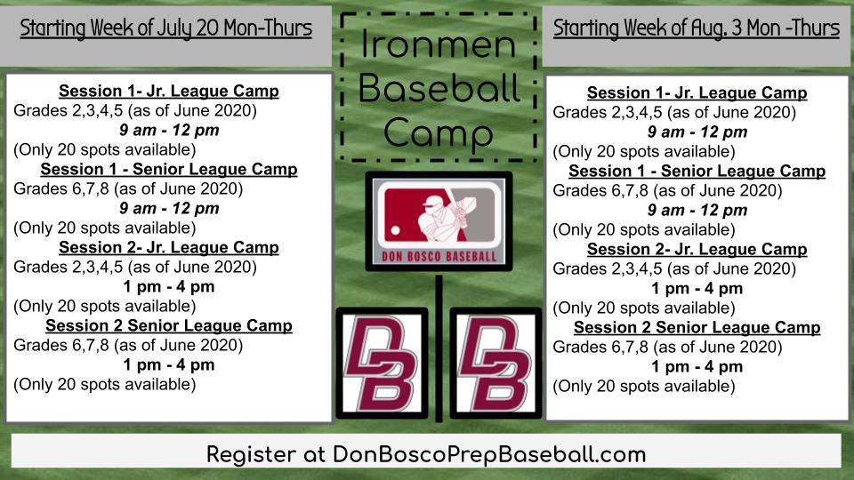 Summer Baseball Camp | Don Bosco Baseball